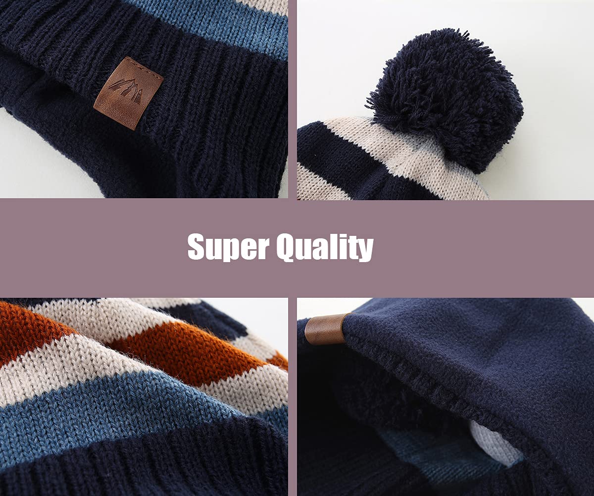 Moon Kitty Baby Hats Toddler Beanies for Boys 6-12Months