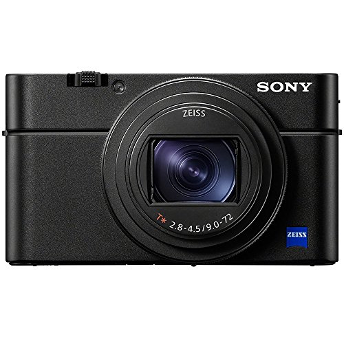 Sony DSC-RX100M6 RX100 VI Cyber-Shot Digital Camera 20.1 MP with 24-200mm Zoom Lens + Lexar 64GB SDHC/SDXC UHS-I Card + Dual Battery Kit + Accessory Bundle