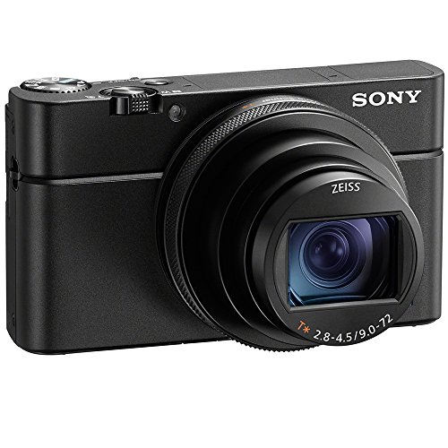 Sony DSC-RX100M6 RX100 VI Cyber-Shot Digital Camera 20.1 MP with 24-200mm Zoom Lens + Lexar 64GB SDHC/SDXC UHS-I Card + Dual Battery Kit + Accessory Bundle