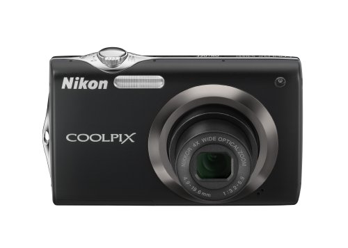 Nikon Coolpix S3000 12.0MP Digital Camera with 4x Optical Vibration Reduction (VR) Zoom and 2.7-Inch LCD (Black)