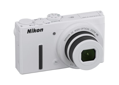 Nikon Coolpix P340 12.2 Mp Wi-fi Cmos Digital Camera with 5x Zoom Nikkor Lens and Full Hd 1080p Video (White)