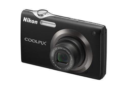 Nikon Coolpix S3000 12.0MP Digital Camera with 4x Optical Vibration Reduction (VR) Zoom and 2.7-Inch LCD (Black)