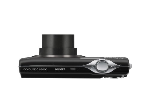 Nikon Coolpix S3000 12.0MP Digital Camera with 4x Optical Vibration Reduction (VR) Zoom and 2.7-Inch LCD (Black)