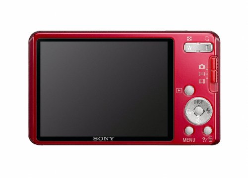 Sony Cyber-Shot DSC-W560 14.1 MP Digital Still Camera with Carl Zeiss Vario-Tessar 4x Wide-Angle Optical Zoom Lens and 3.0-inch LCD (Red)