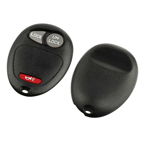 Key Fob Keyless Entry Remote Shell Case & Pad fits Chevy Colorado Venture/GMC Canyon/Hummer H3 / Pontiac Montana/Oldsmobile Silhouette/Isuzu