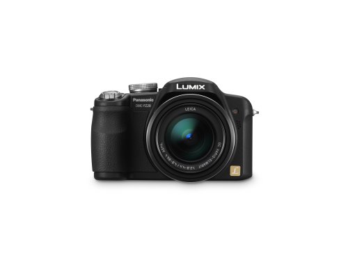 Panasonic Lumix DMC-FZ28K 10MP Digital Camera with 18x Wide Angle MEGA Optical Image Stabilized Zoom (Black)