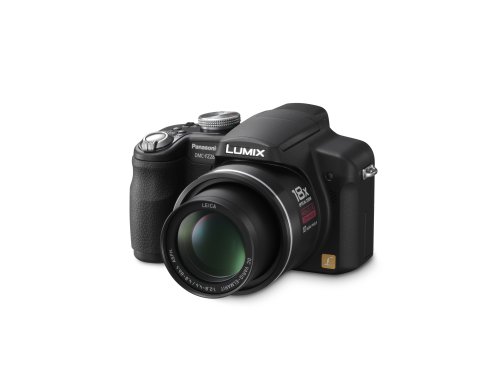 Panasonic Lumix DMC-FZ28K 10MP Digital Camera with 18x Wide Angle MEGA Optical Image Stabilized Zoom (Black)