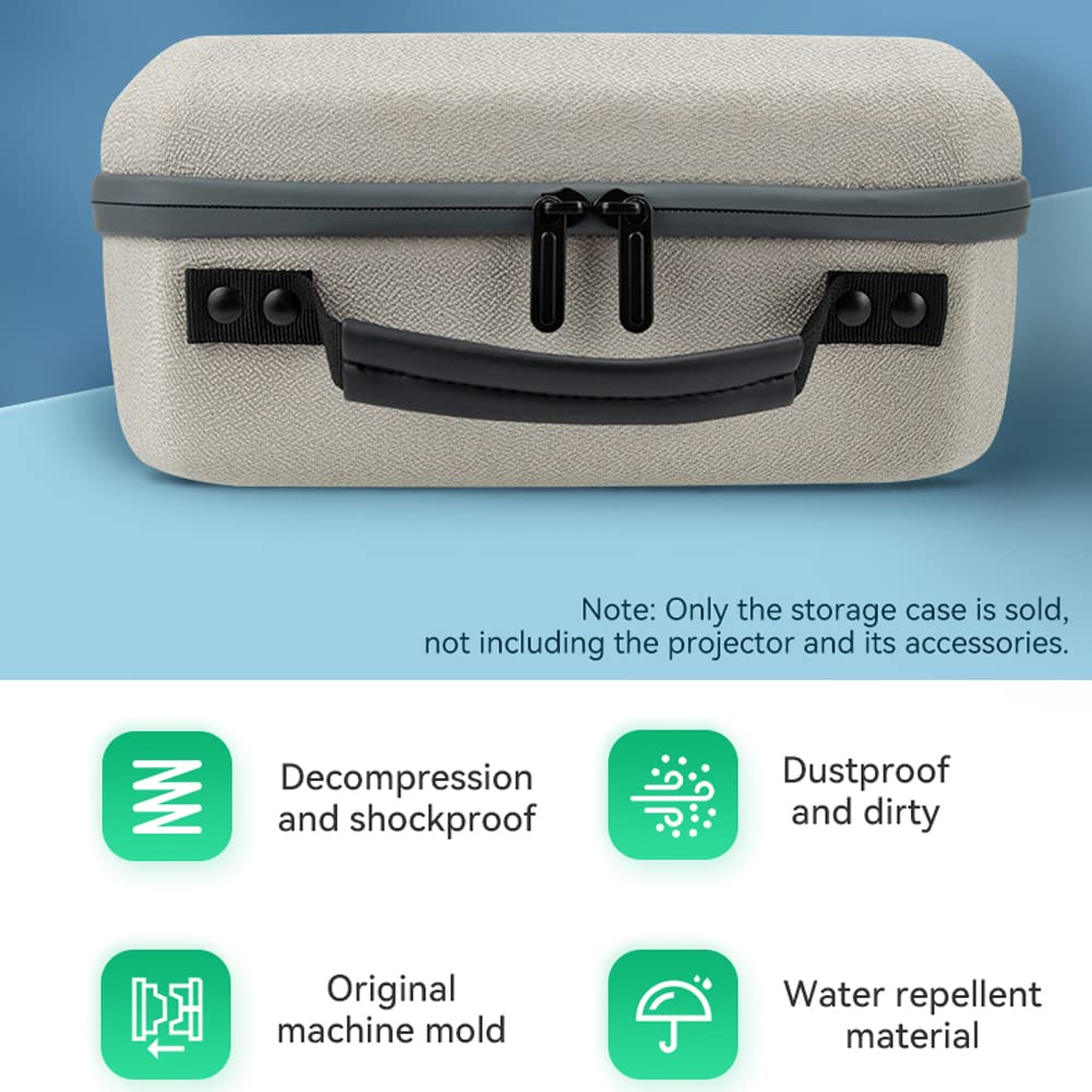 Hard Travel Case for Samsung The Freestyle Projector,Carrying Case Compatibility with Samsung Smart Portable Projector