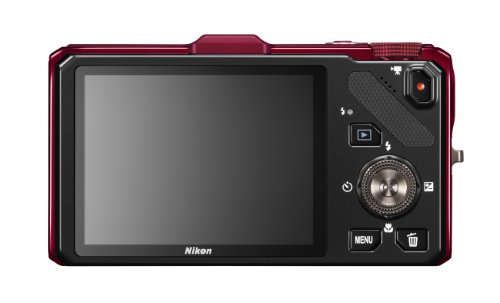Nikon Coolpix S9300 16.0 MP Digital Camera - Red