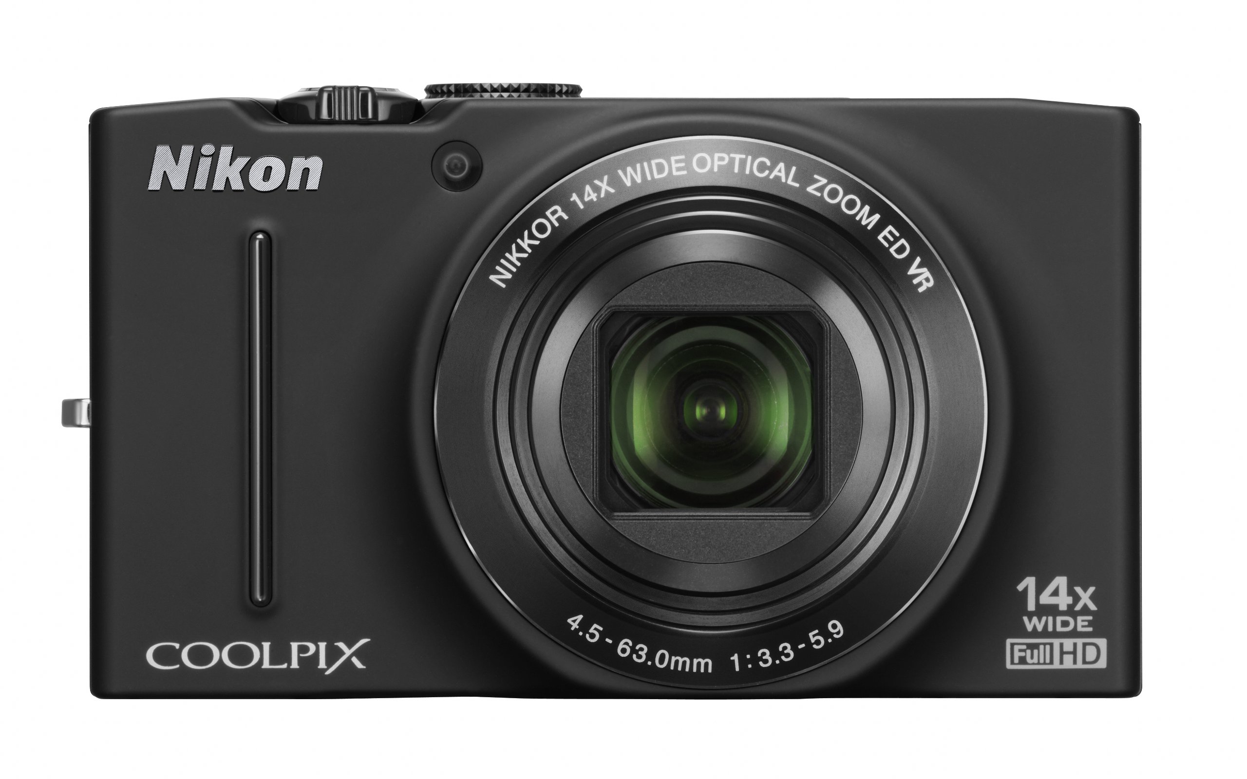 Nikon COOLPIX S8200 16.1 MP CMOS Digital Camera with 14x Optical Zoom NIKKOR ED Glass Lens and Full HD 1080p Video (Black) (Discontinued by Manufacturer)