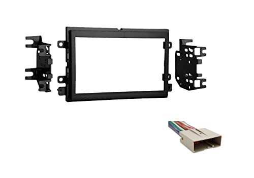 Compatible with Ford F 250 350 450 550 2013 2014 2015 2016 Double DIN Stereo Radio Install Dash Kit New