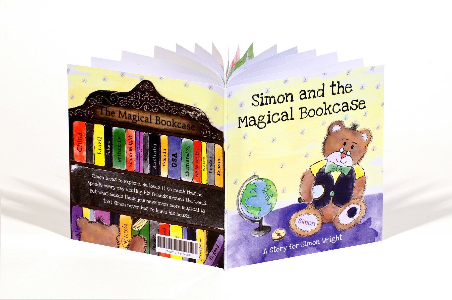 The Magical Bookcase - Personalized Book - Softcover