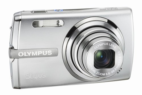 Olympus Stylus 1010 10.1MP Digital Camera with 7x Optical Dual Image Stabilized Zoom (Silver)