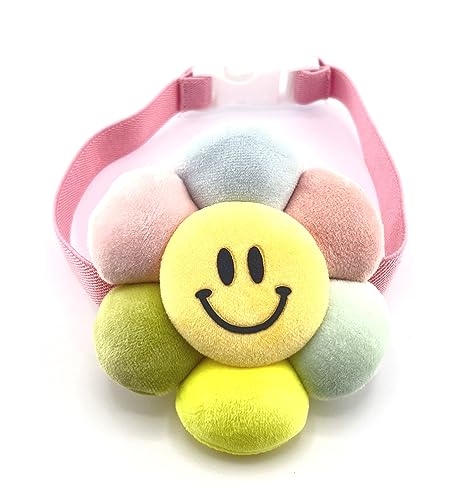 2Pack Cute Curtain Tiebacks, European Style Sunflower Drape Tie Backs, Decorative Drape Tie Backs Holdback Holder for Baby Kid Girls Living Room Window Draperies for Christmas Home Holiday Décor