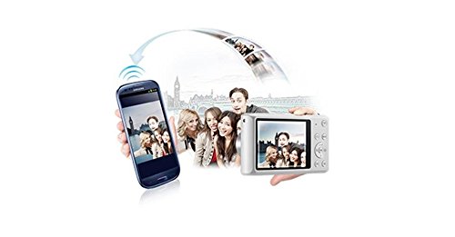 Samsung WB35F 16.2MP Smart WiFi & NFC Digital Camera with 12x Optical Zoom and 2.7" LCD (White)