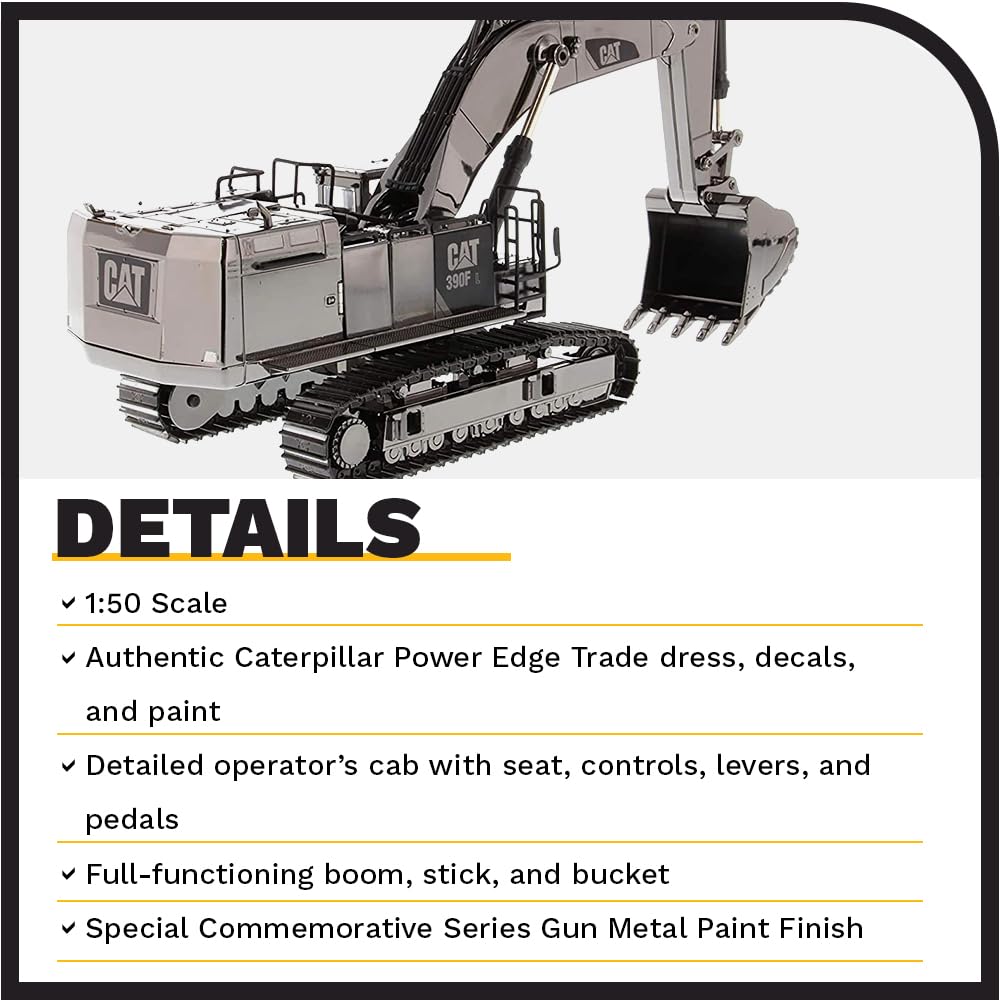Caterpillar 85547 Diecast Model, 1: 50 Scaled Model Vehicles