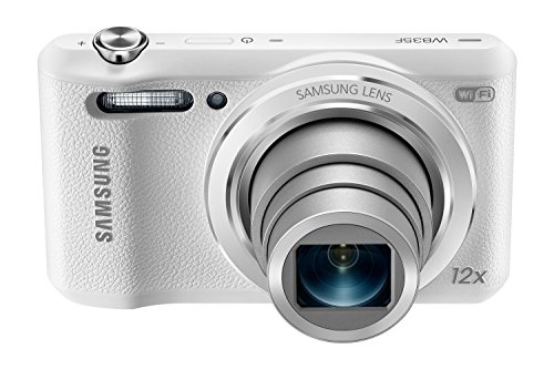 Samsung WB35F 16.2MP Smart WiFi & NFC Digital Camera with 12x Optical Zoom and 2.7" LCD (White)