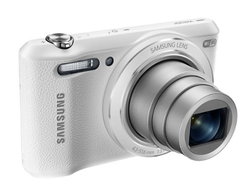 Samsung WB35F 16.2MP Smart WiFi & NFC Digital Camera with 12x Optical Zoom and 2.7" LCD (White)
