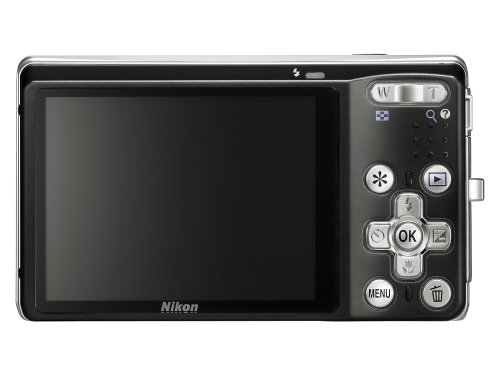 Nikon Coolpix S560 10MP Digital Camera with 5x Optical Vibration Reduction (VR) Zoom with 2.7 inch LCD (Graphite Black)