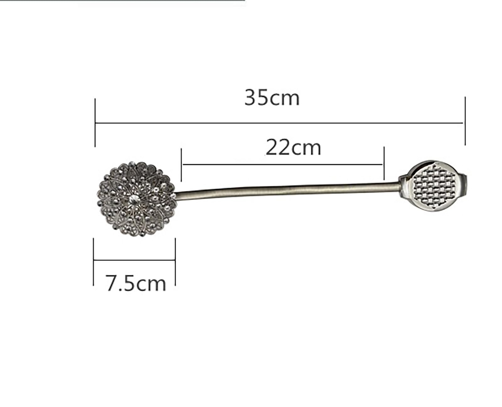 Magnetic Curtain Tiebacks, Flower Curtain Clips Buckle, Creative Diamond Curtain Bind 2 pcs, Suitable for Living Rooms, Bedrooms, Dining Rooms, Outdoors, Balconies, Offices