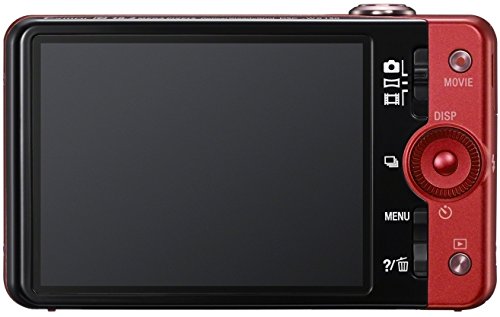 Sony Cyber-shot DSC-WX150 18.2 MP Exmor R CMOS Digital Camera with 10x Optical Zoom and 3.0-inch LCD (Red) (2012 Model)