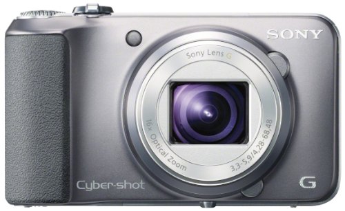 Sony Cyber-shot DSC-H90 16.1 MP Digital Camera with 16x Optical Zoom and 3.0-inch LCD (Silver) (2012 Model)