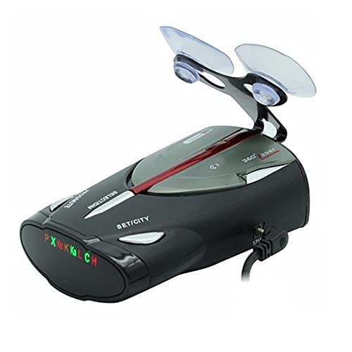 L-SHISM Radar Detector XRS 9880 Car Radar Detector Cobra Full 16-Band Language Anti Radar Detector for Driving Radar detectors for Cars
