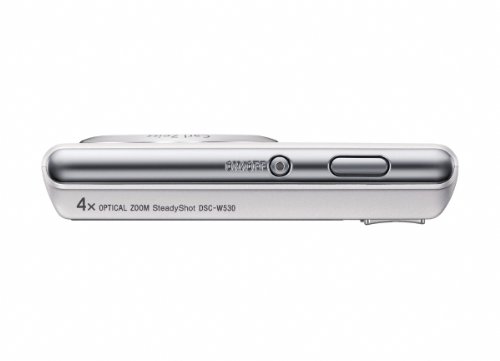 Sony Cyber-Shot DSC-W530 14.1 MP Digital Still Camera with Carl Zeiss Vario-Tessar 4x Wide-Angle Optical Zoom Lens and 2.7-inch LCD (Silver) (OLD MODEL)