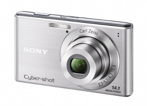 Sony Cyber-Shot DSC-W530 14.1 MP Digital Still Camera with Carl Zeiss Vario-Tessar 4x Wide-Angle Optical Zoom Lens and 2.7-inch LCD (Silver) (OLD MODEL)