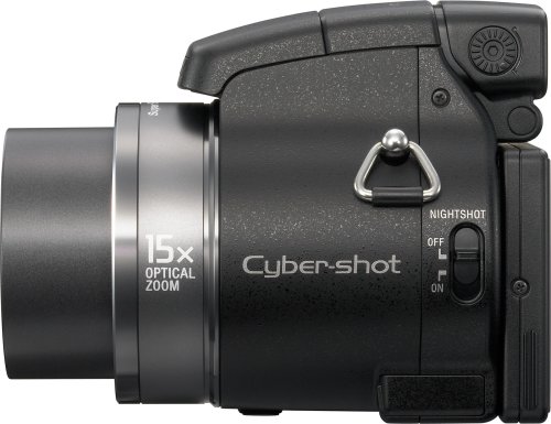 Sony Cybershot DSC-H7 8.1MP Digital Camera with 15x Optical Image Stabilization Zoom (OLD MODEL)