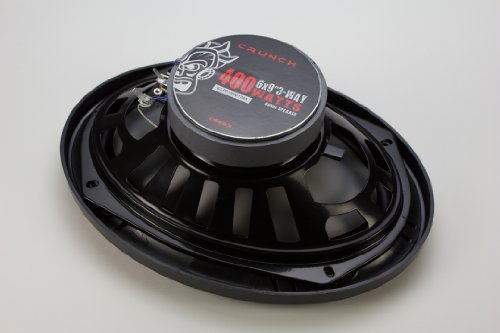 Crunch CS693 Full Range 3-Way Car Speaker, 6 x 9-Inch