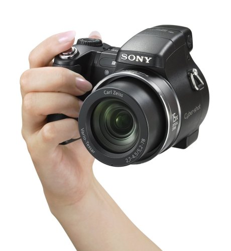 Sony Cybershot DSC-H7 8.1MP Digital Camera with 15x Optical Image Stabilization Zoom (OLD MODEL)