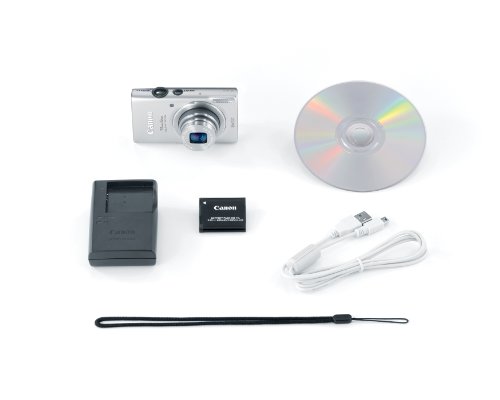 Canon PowerShot ELPH 130 IS 16.0 MP Digital Camera with 8x Optical Zoom 28mm Wide-Angle Lens and 720p HD Video Recording (Silver) (OLD MODEL)