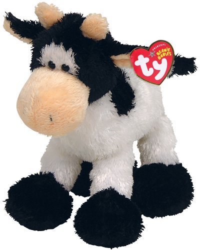 TY~MOOOSLY THE COW BEANIE BABY by Ty