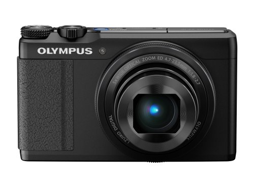 Olympus XZ-10 iHS 12MP Digital Camera with 5x Optical Image Stabilized Zoom and 3-Inch LCD (Black) (Old Model)