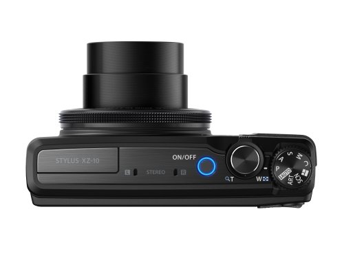 Olympus XZ-10 iHS 12MP Digital Camera with 5x Optical Image Stabilized Zoom and 3-Inch LCD (Black) (Old Model)