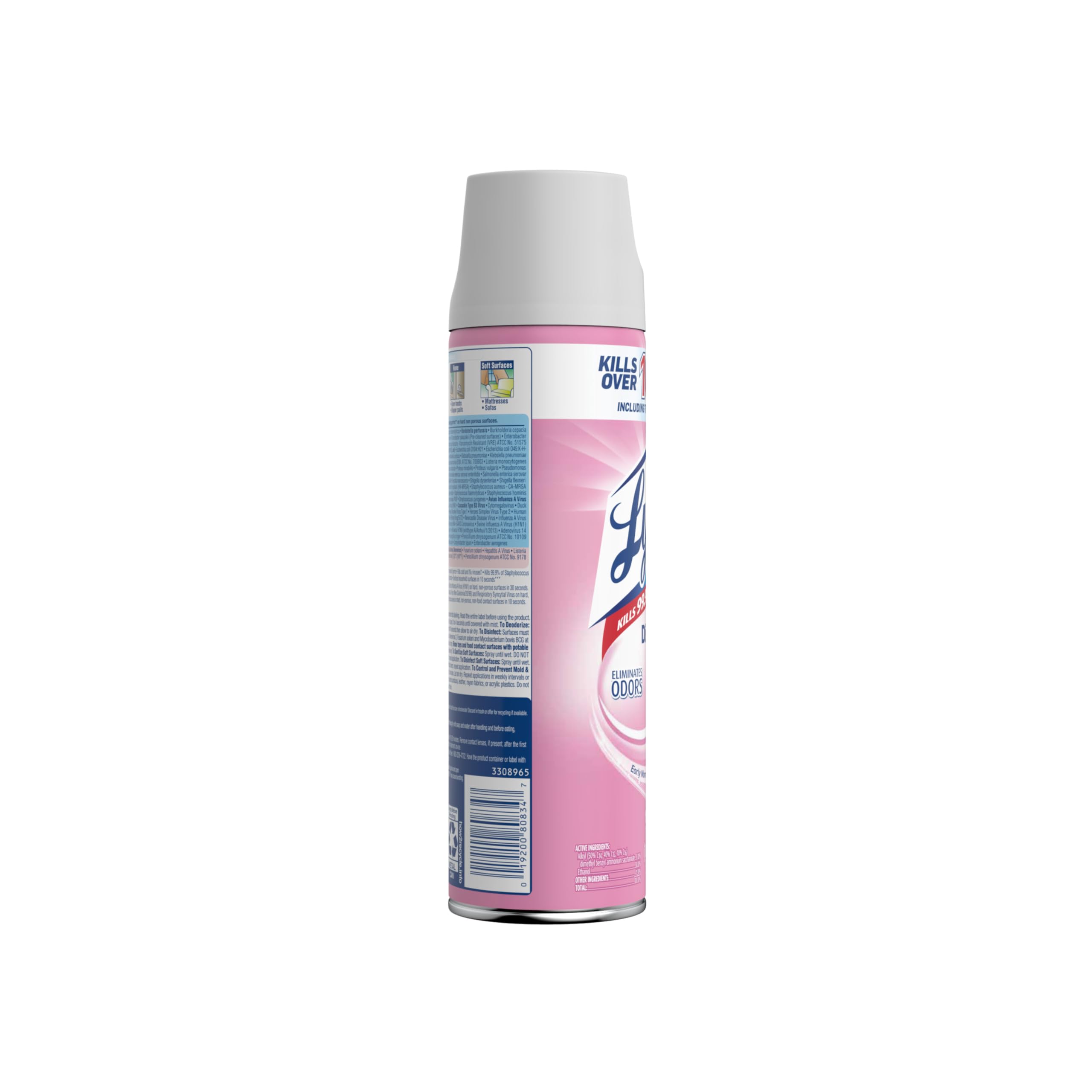 Lysol Disinfectant Spray, Sanitizing and Antibacterial Spray, For Disinfecting and Deodorizing, Early Morning Breeze, 19 Fl Oz, (Packaging May Vary)