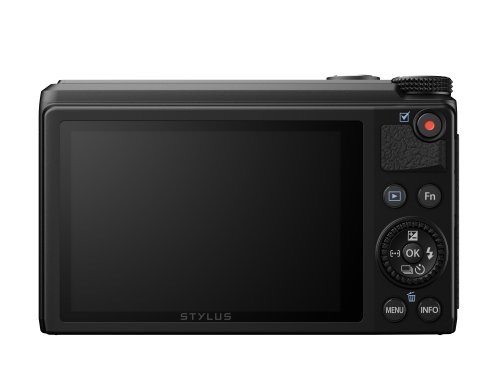 Olympus XZ-10 iHS 12MP Digital Camera with 5x Optical Image Stabilized Zoom and 3-Inch LCD (Black) (Old Model)