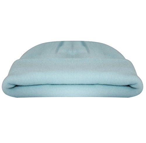 PZLE Blue Beanie Knit Beanie Baby Boy Beanie Men Beanie Stocking Cap Baby Blue