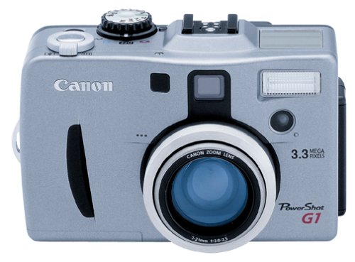 Canon Powershot G1 3MP Digital Camera w/ 3x Optical Zoom
