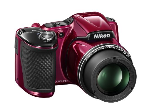 Nikon COOLPIX L830 16 MP CMOS Digital Camera with 34x Zoom NIKKOR Lens and Full 1080p HD Video
