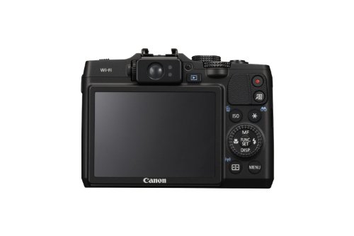 Canon PowerShot G16 12.1 MP CMOS Digital Camera with 5x Optical Zoom and 1080p Full-HD Video Wi-Fi Enabled(Renewed)