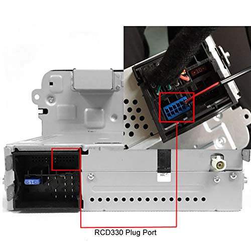 Car Rear View Camera Power Delay Timer Relay Filter Rectifier RCD330 PQ MIB RCA Conversion Adapter for VW BMW Benz Audi GreenYi