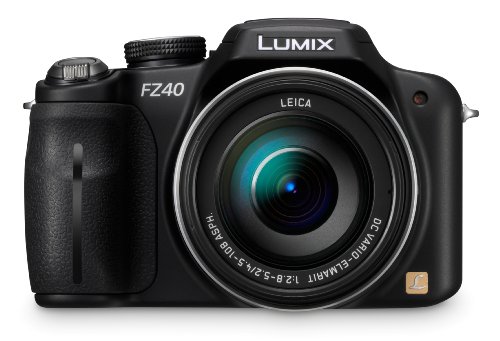 Panasonic Lumix DMC-FZ40 14.1 MP Digital Camera with 24x Optical Image Stabilized Zoom and 3.0-Inch LCD - Black (Discontinued by Manufacturer)