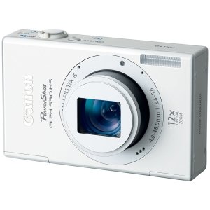 Canon PowerShot ELPH 530 HS 10.1 MP Wi-Fi Enabled CMOS Digital Camera with 12x Optical Image Stabilized Zoom 28mm Wide-Angle Lens with 1080p Full HD Video and 3.2-Inch Touch Panel LCD (White)
