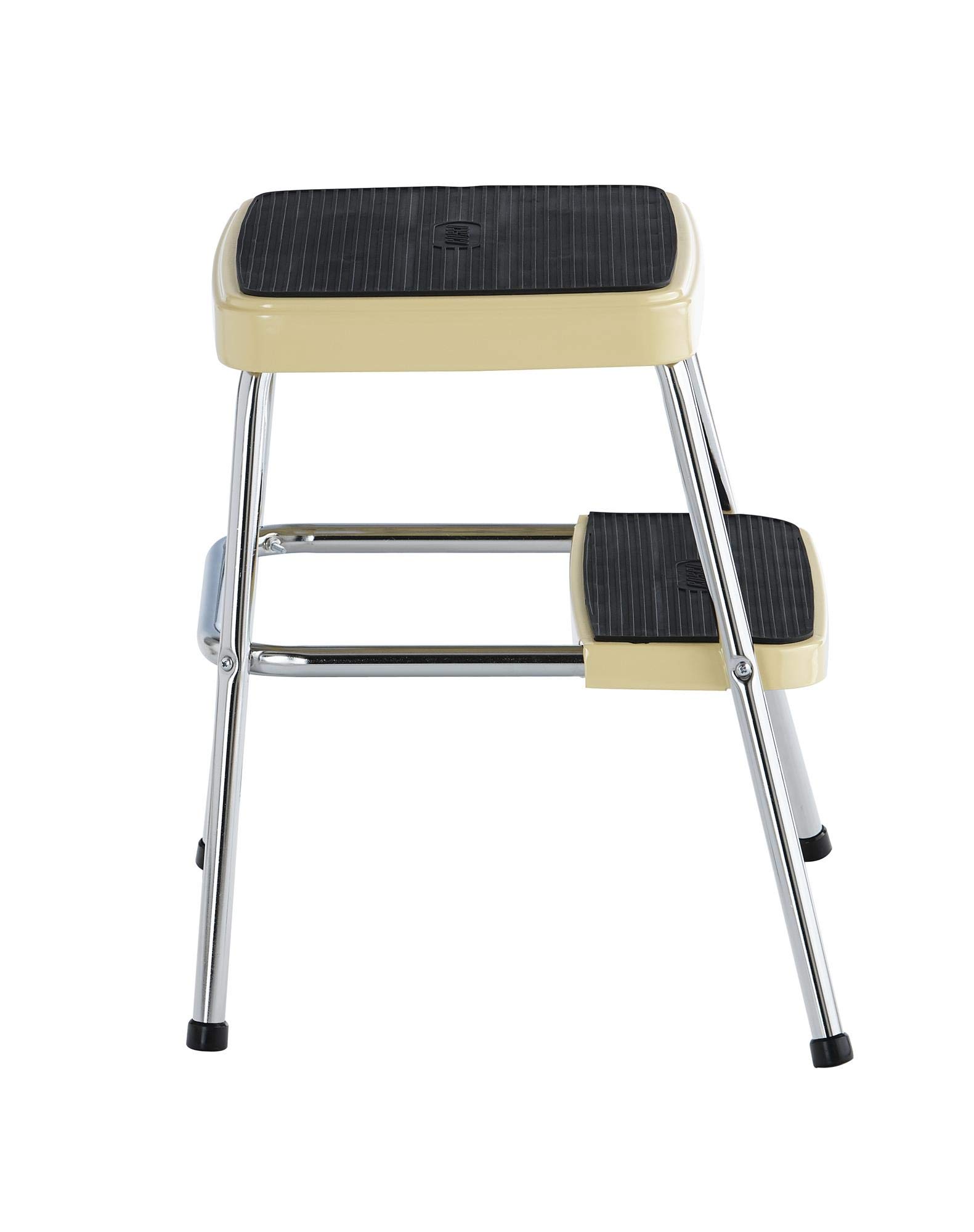 COSCO 11330CBY1E Stylaire Retro Two (Yellow, one Pack) Step Stool,