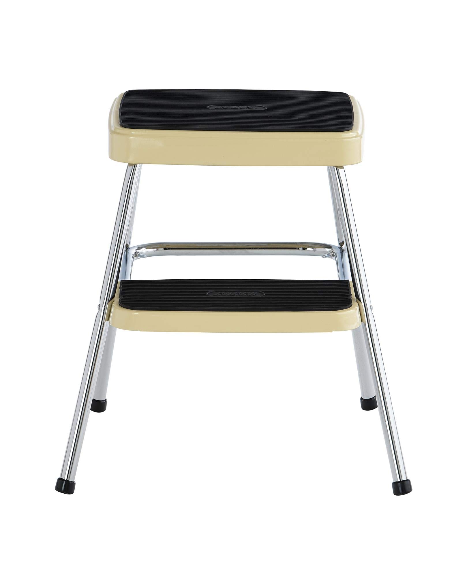 COSCO 11330CBY1E Stylaire Retro Two (Yellow, one Pack) Step Stool,