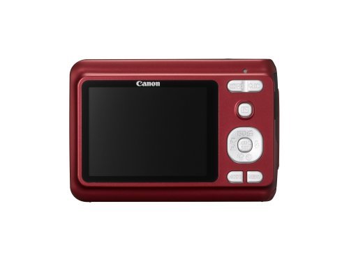 Canon PowerShot A480 10 MP Digital Camera with 3.3x Optical Zoom and 2.5-inch LCD (Deep Red)