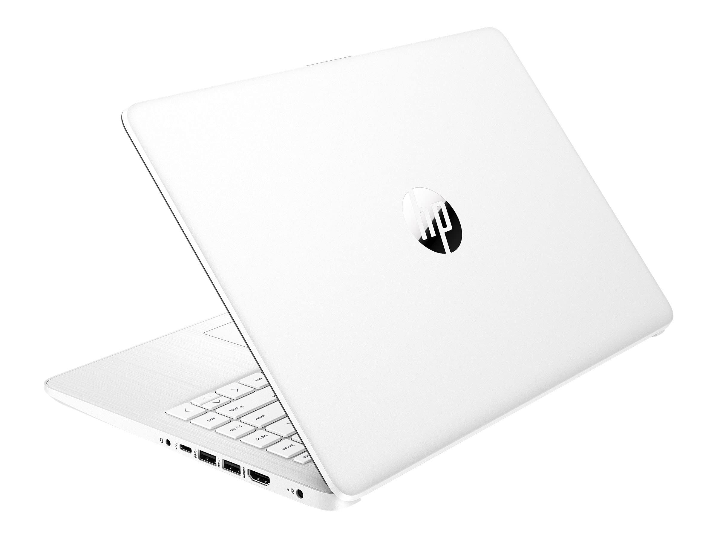 2022 Newest HP 14" HD Laptop Light-Weight, AMD 3020e(Up to 2.6GHz), 8GB RAM, 128GB SSD + 64GB eMMC, 1 Year Office 365, WiFi, Bluetooth 5, USB Type-A&C, HDMI, Webcam w/Ghost Manta Accessories (Renewed)