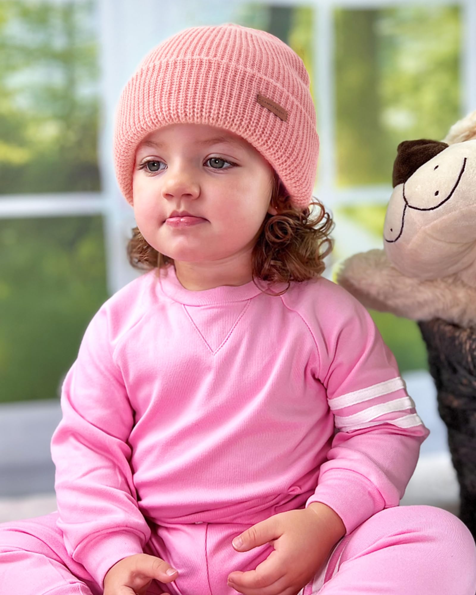Camptrace Baby Beanie Toddler Infant Winter Hat with Double Layer Knit for Boys Girls